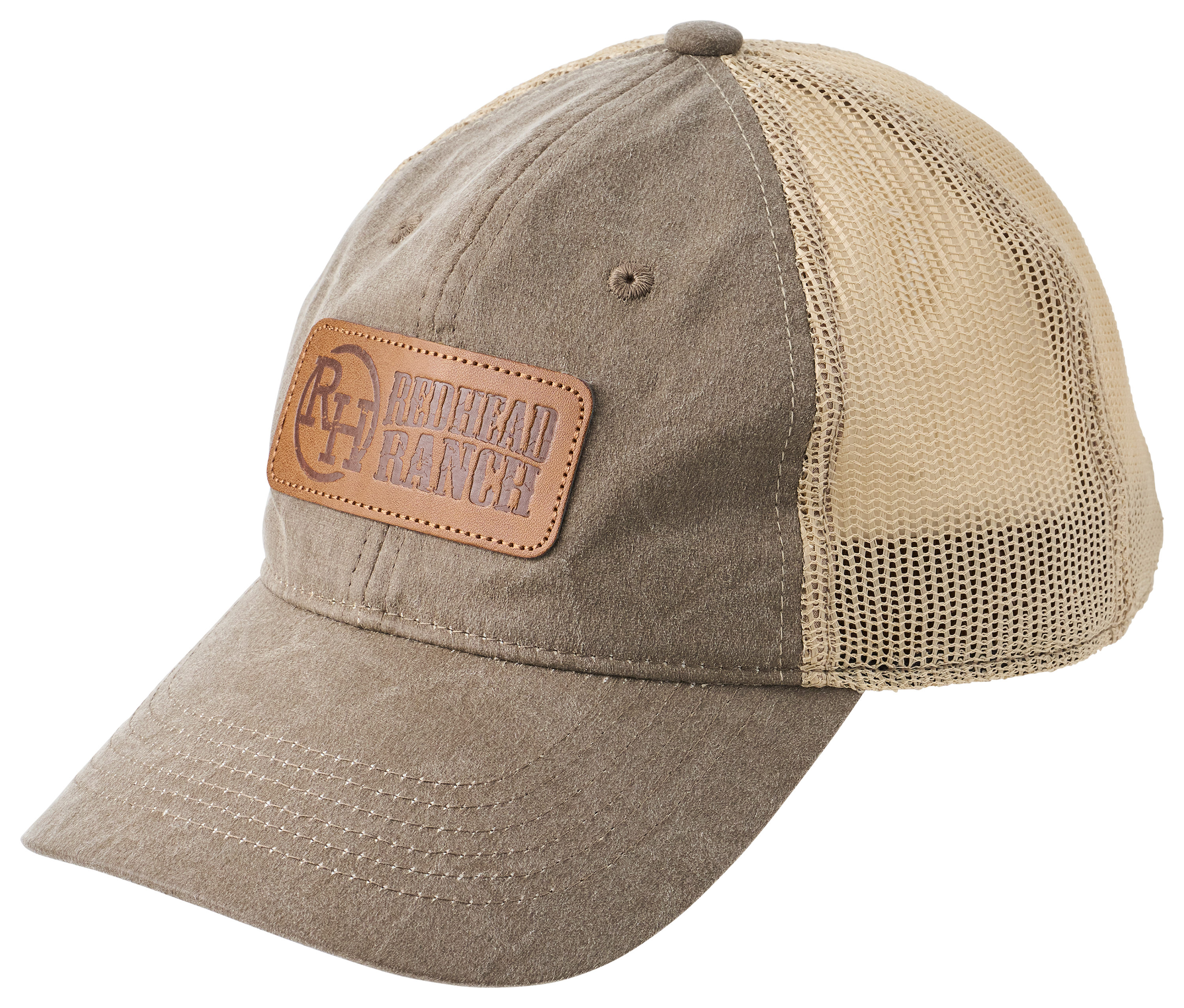 RedHead Ranch Distressed Leather Trucker Cap | Cabela's
